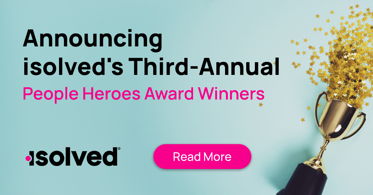 isolved Celebrates Customer Award Winners and Extends 2025 Events to ...